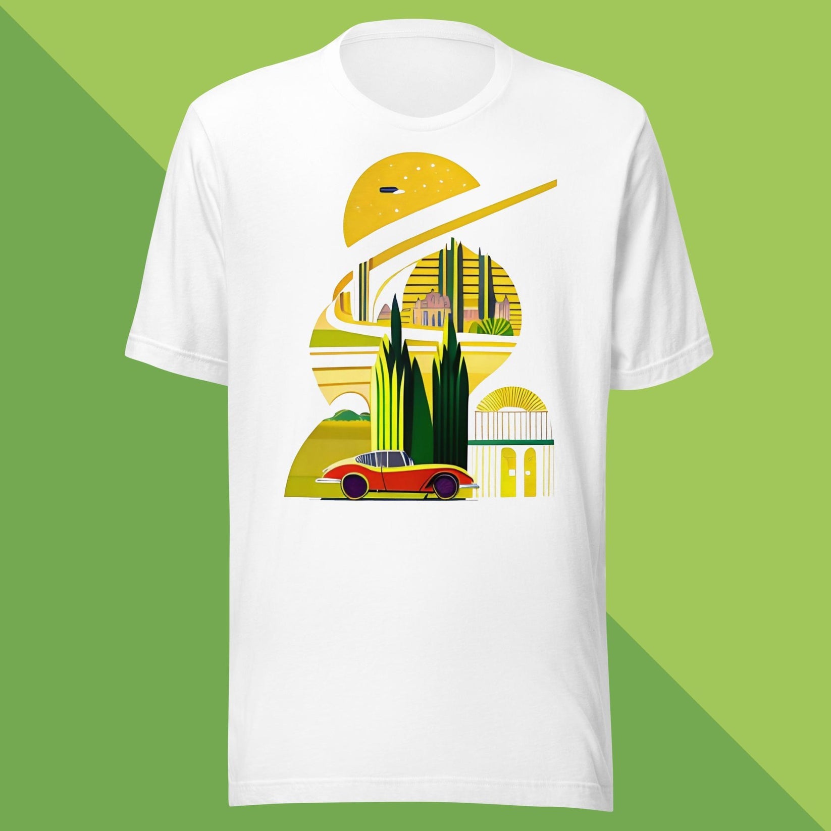 MCM Mid-Century Modern Inspired Design T-Shirts | Natural Urban Metropolis